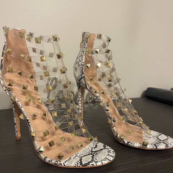 Fashion Nova | Shoes | Snake Skin Heels | Poshmark
